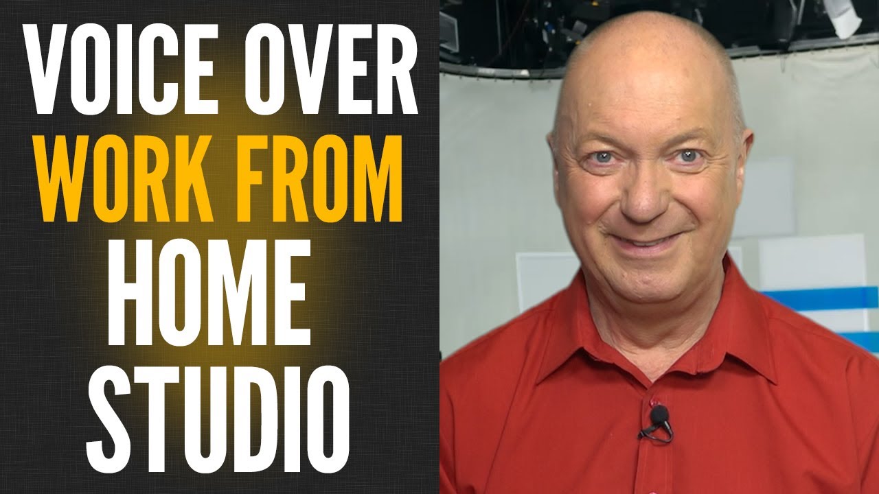 Voice Over Work From Home Studio - YouTube