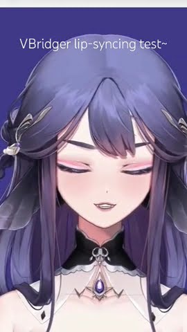VBridger lip-syncing test. Theia's vtuber model. #live2d # ...