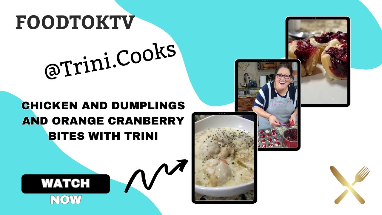 Chicken and Dumplings with Trini.Cooks on "Spoonful of Simple ...