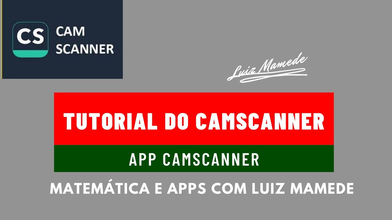 Tutorial do App CamScanner - YouTube