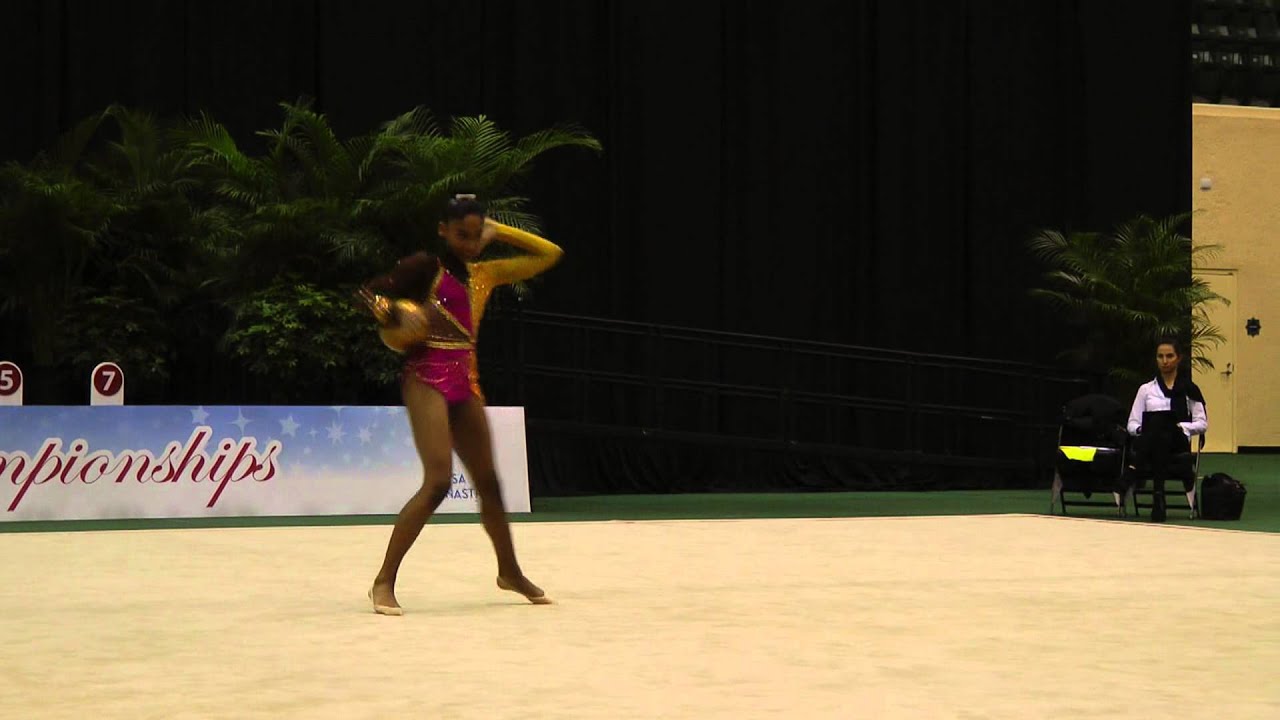 Nastasya Generalova - Ball Finals - 2013 U.S. Rhythmic Championships ...
