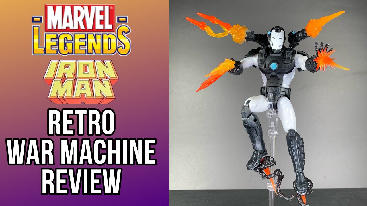 Marvel Legends Retro War Machine Review - YouTube