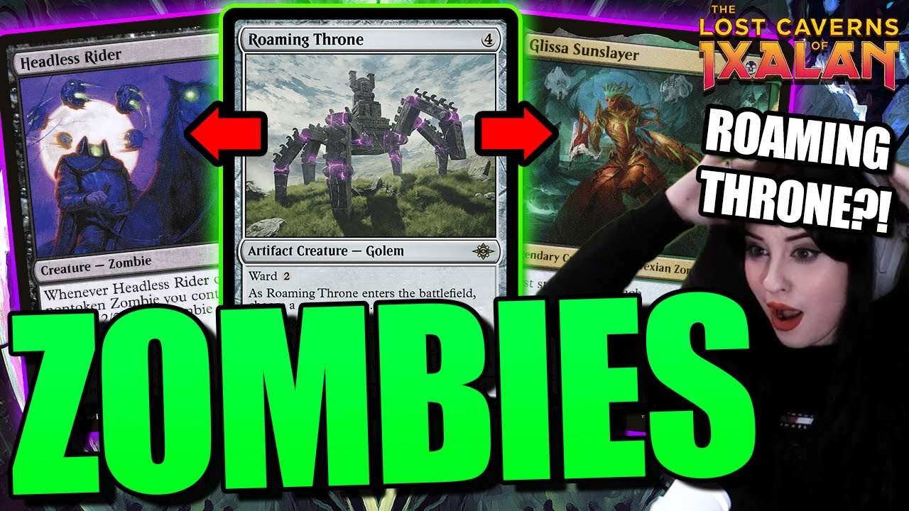 ZOMBIES with ROAMING THRONE?!😳New Golgari Zombie Deck🧟MTG Ixalan ...