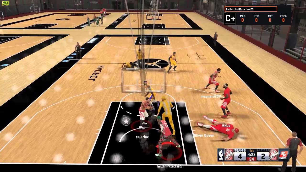 NBA 2k15 REC DUNK OF THE NIGHT - YouTube