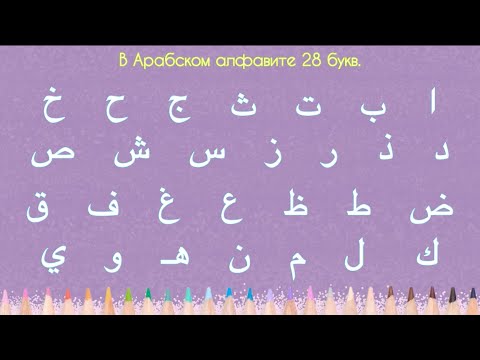 Арабский Алфавит • 1-Урок / #арабскийалфавит #ислам #коран #28букв #буквы #алфавит #знания #арабский