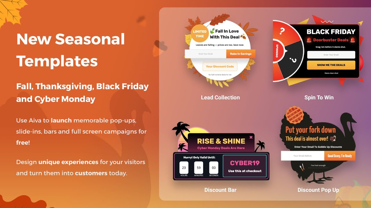 Aiva Overlays - Behavior Based Promotions for Your Website - YouTube