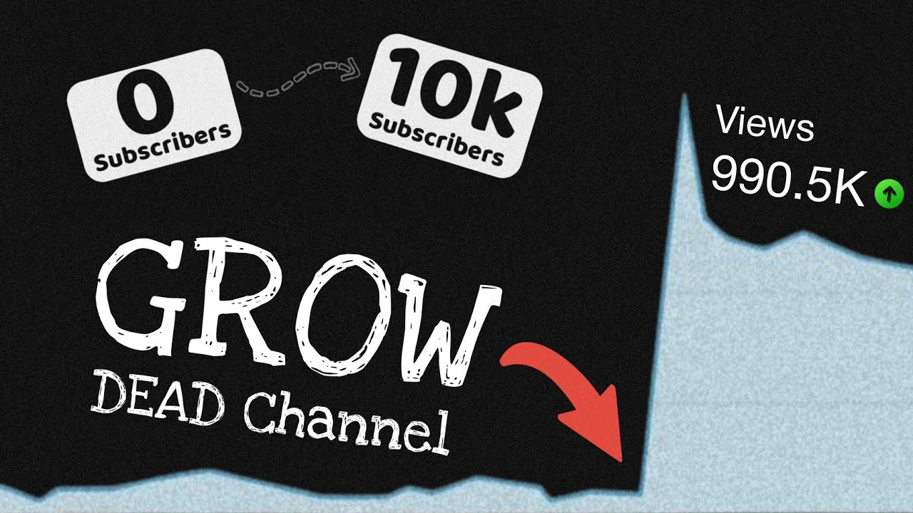 How to Grow a DEAD YouTube channel in just 30 days - YouTube