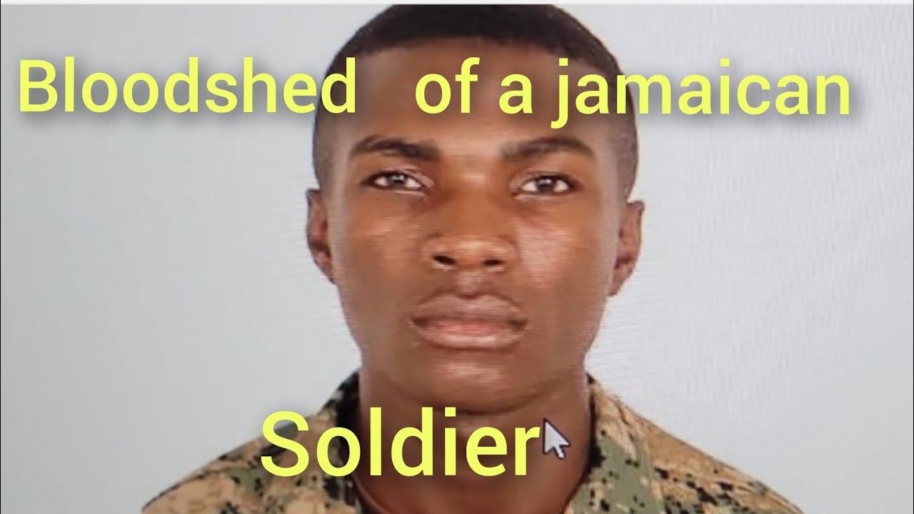 jamaica news true story of how JDF soldier shot up by gunman - YouTube
