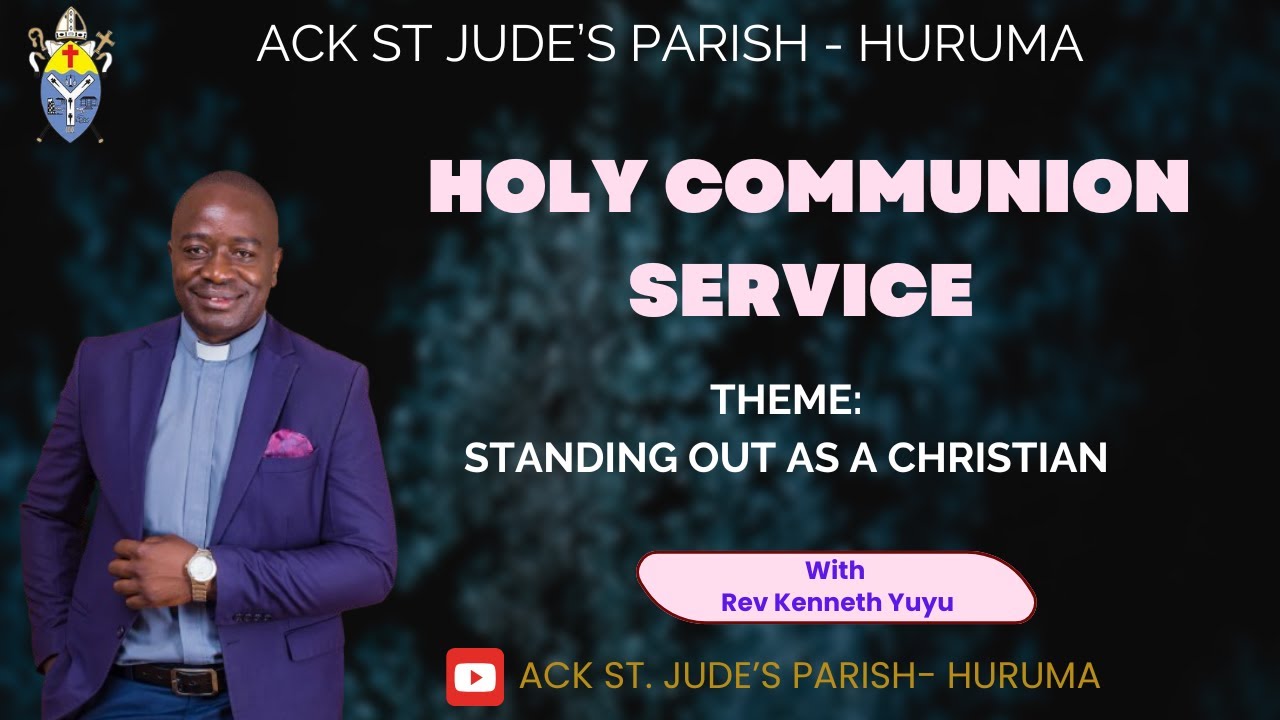 STANDING OUT AS A CHRISTIAN - REV. KENNETH YUYU | ENGLISH SERVICE| 4TH ...