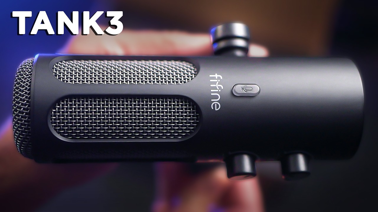 O MELHOR MICROFONE DA FIFINE ? Amplitank Tank 3 - YouTube