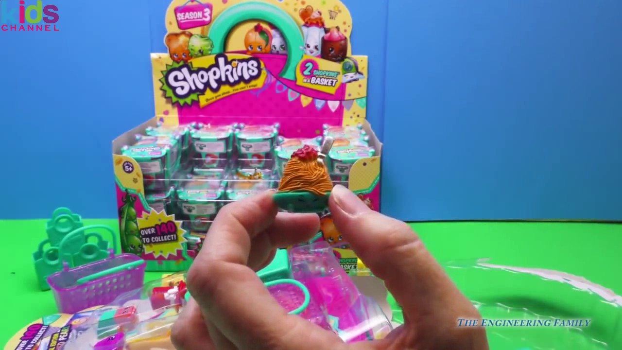Kids Toys 2017 - SHOPKINS SEASON 3 Surprise Shopkins Season 3 Limited ...