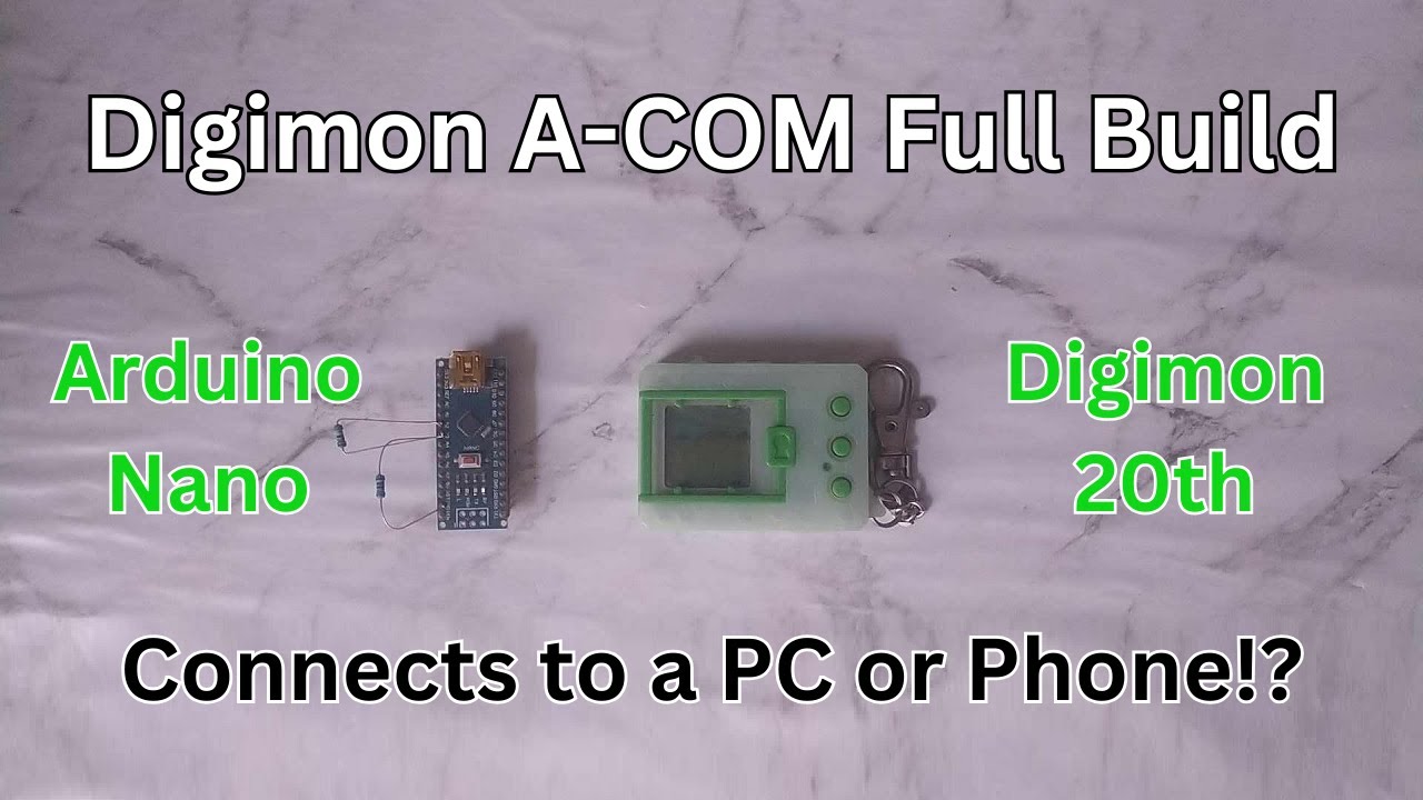 Connecting a Digimon to a PC? - Digimon ACOM Full Build - YouTube