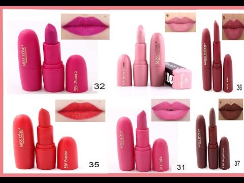 New MISS ROSE Matte Lipstick