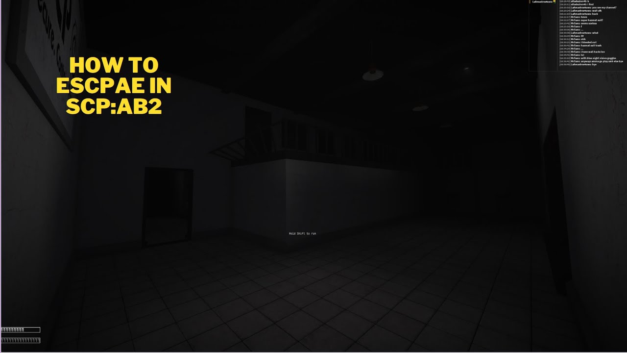 How to escape in SCP: ANOMALY BREACH 2 (BETA) - YouTube