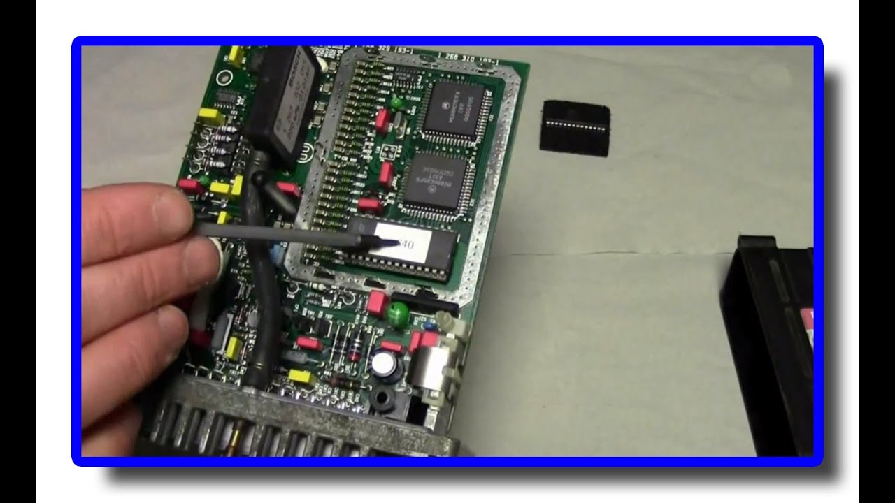 Tuningchip einauen Polo G40 030 906 022C - YouTube