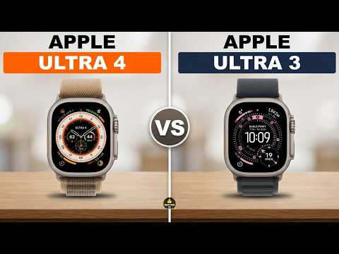 Apple Watch Ultra 4 VS Apple Watch Ultra 3 | Comparison!