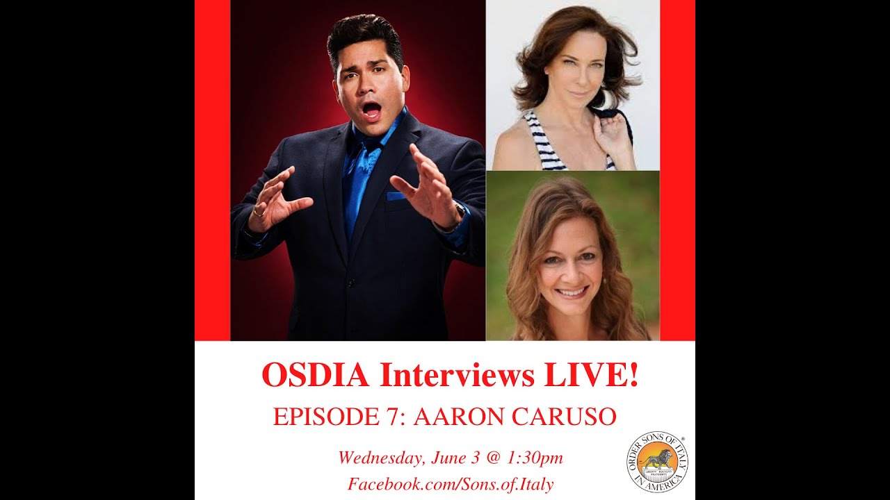 OSDIA Interviews LIVE!: Aaron Caruso - YouTube