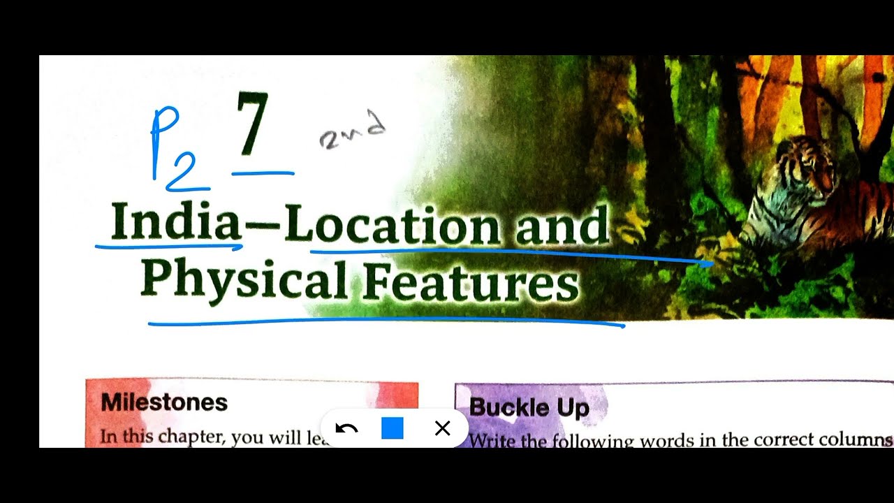 ICSE class 8 geography chapter 7 India location and Physical Features ...