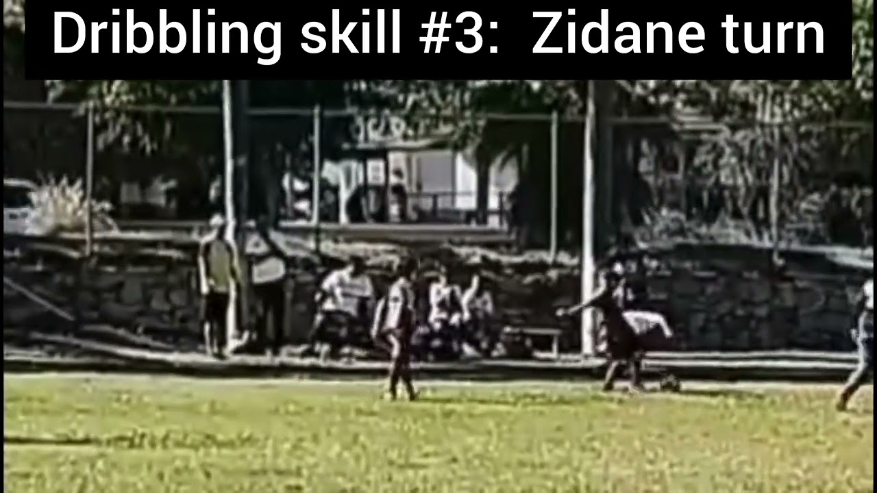Dribbling skill #3: Zinedine Zidane Turn. La ruleta de Zinedine Zidane ...