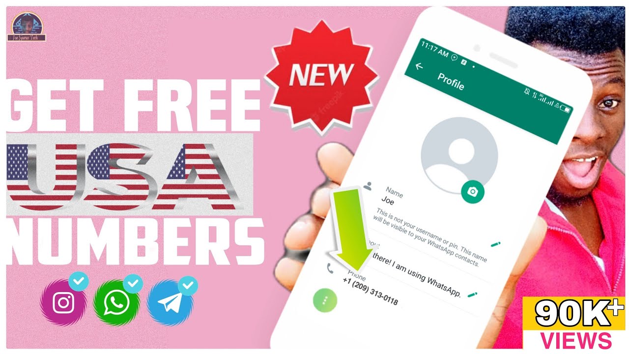 🔥🔥How to Get a Free USA Phone Number for Verification 2023💯 | Free ...