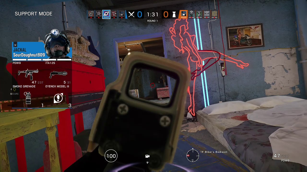 Tom Clancy's Rainbow Six Siege multiplayer secure area team deathmatch ...