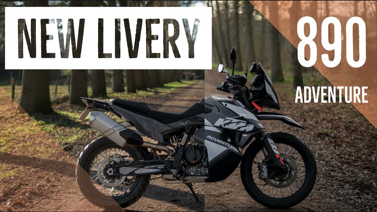 KTM 890 Adventure | New Graphics [Reveal] - YouTube