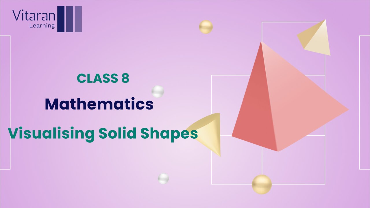 Class 8. Mathematics Visualising Solid Shapes - YouTube