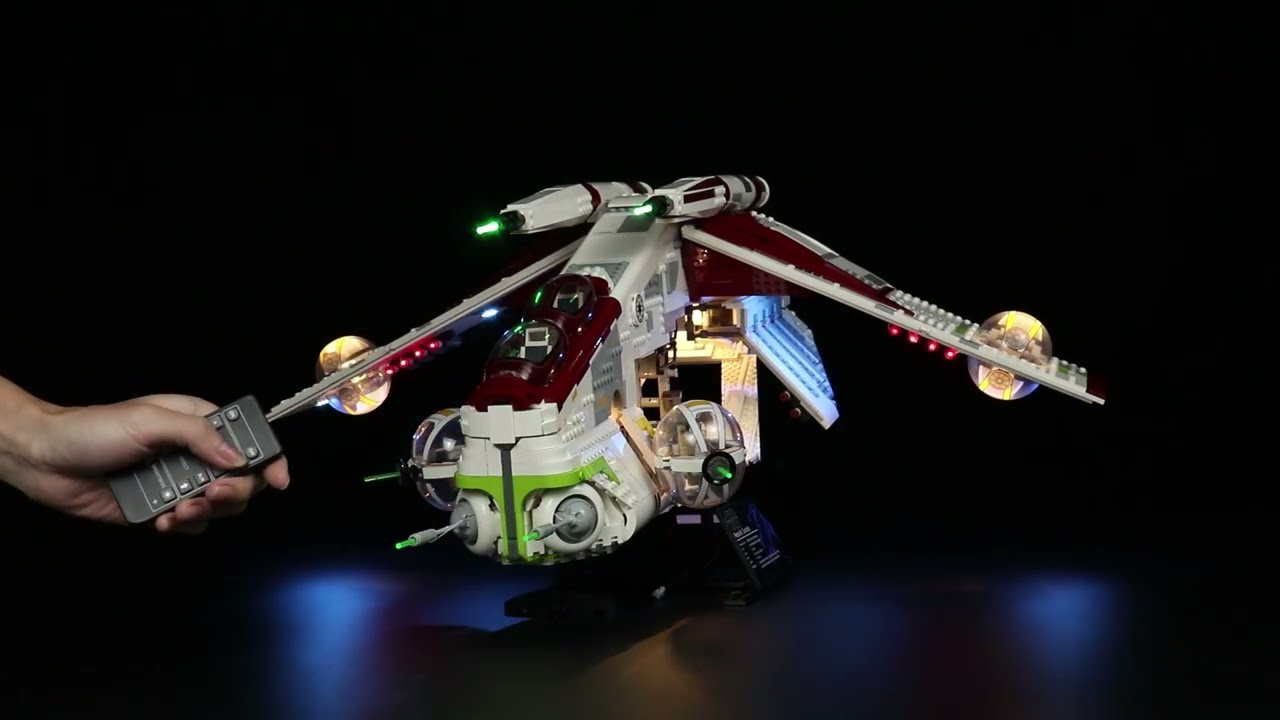 Republic Gunship Symbols LEGO Star Wars 75309 Republic Gunship: