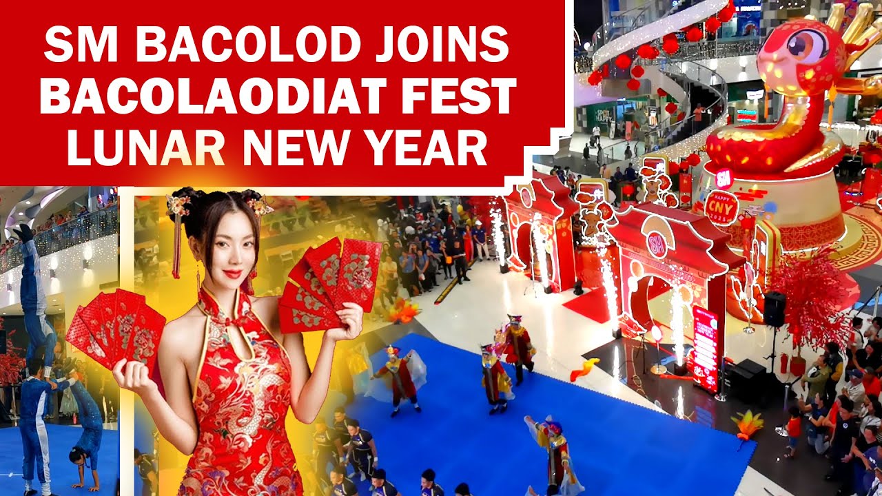 AMAZING ACTS and STUNTS! SM CIty Bacolod joins Bacolaodiat Chinese New ...