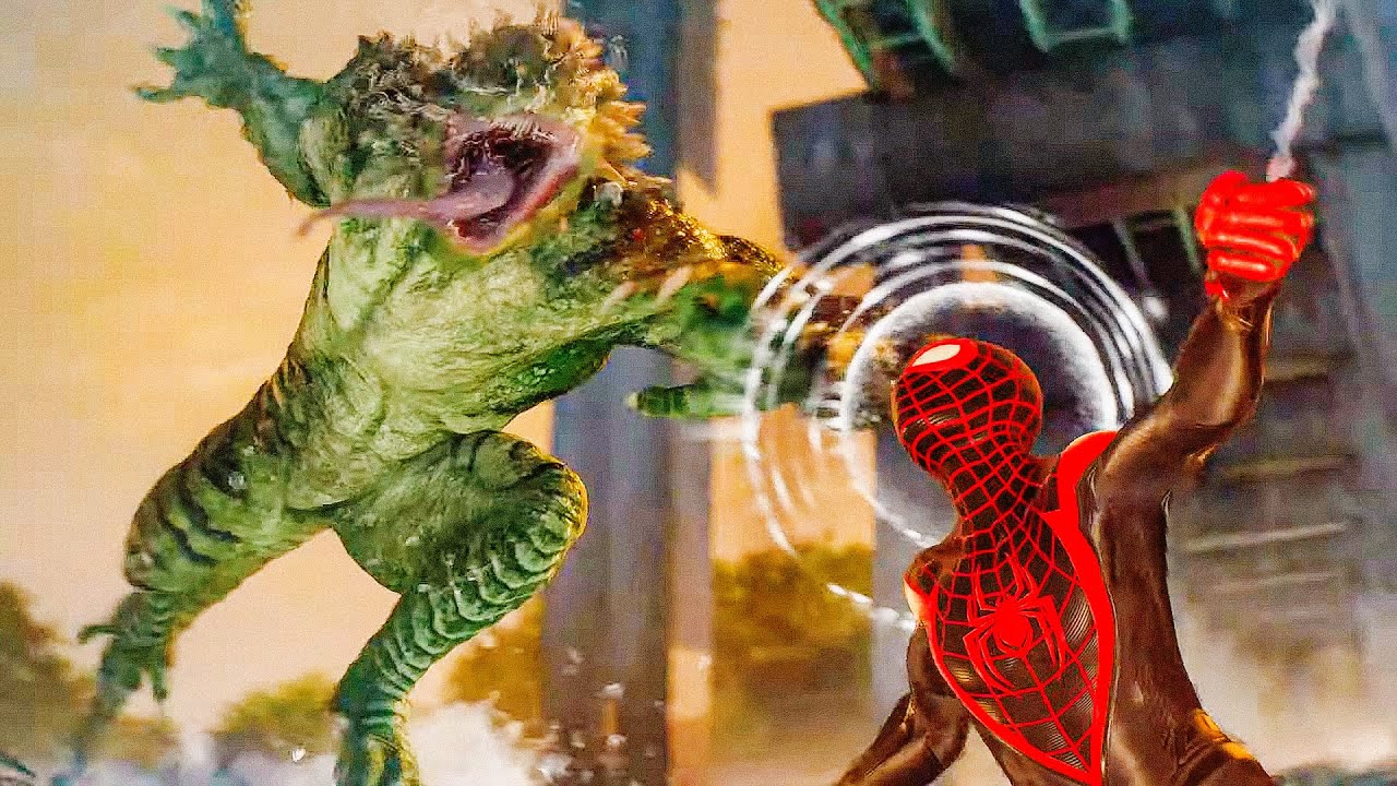Spider-Man 2 Hunting Lizard Scene Gameplay - PS5 [4K 60FPS] - YouTube