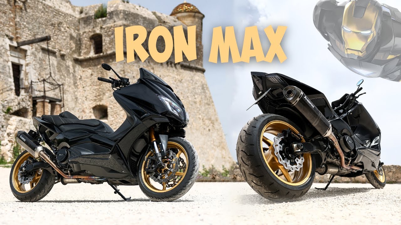 THE IRON MAX ! (TMAX Jantes de R1 en 17") - YouTube