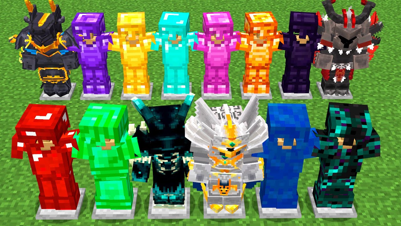 which minecraft armor is the strongest? - YouTube