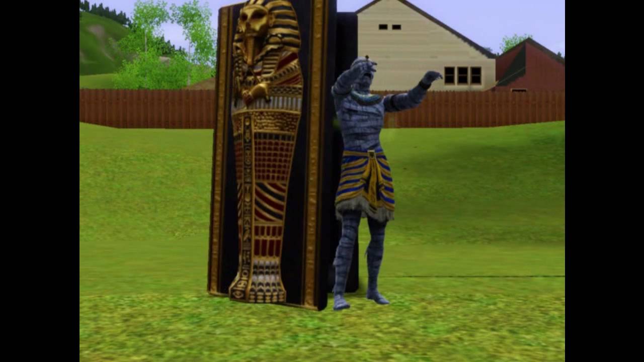 Turning sim into a mummy THE SIMS 3. READ DESC. - YouTube