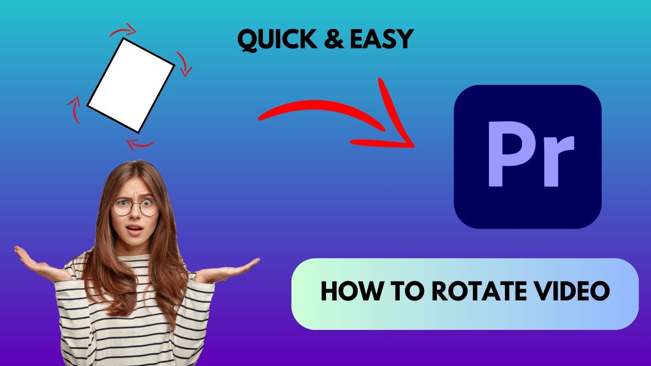 How To Rotate video using Adobe Premiere Pro 2022 - YouTube