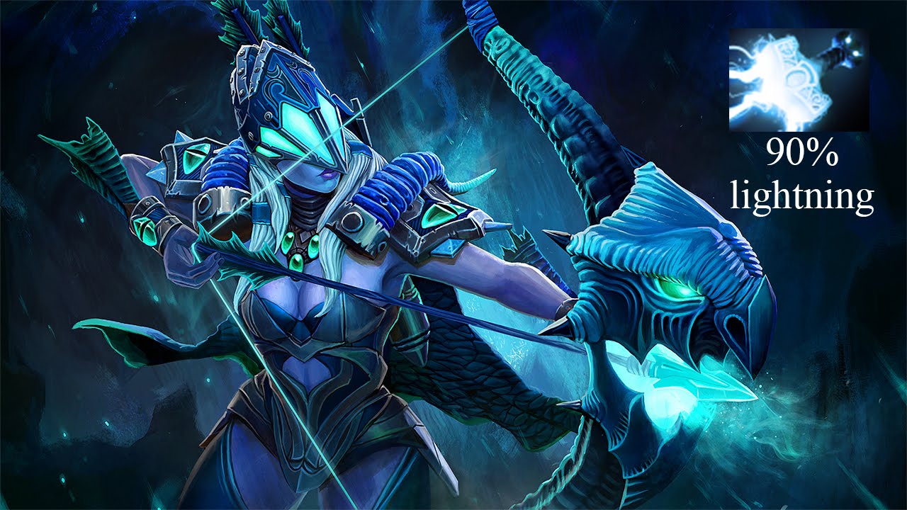 How to build 90% Lighting ? AOE Drow Ranger [Tutorial] - YouTube