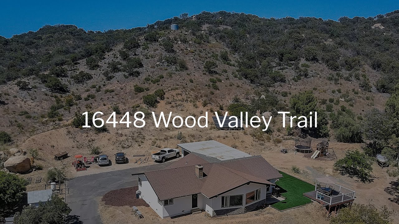 16448 Wood Valley Trail Jamul, CA 91935 - YouTube