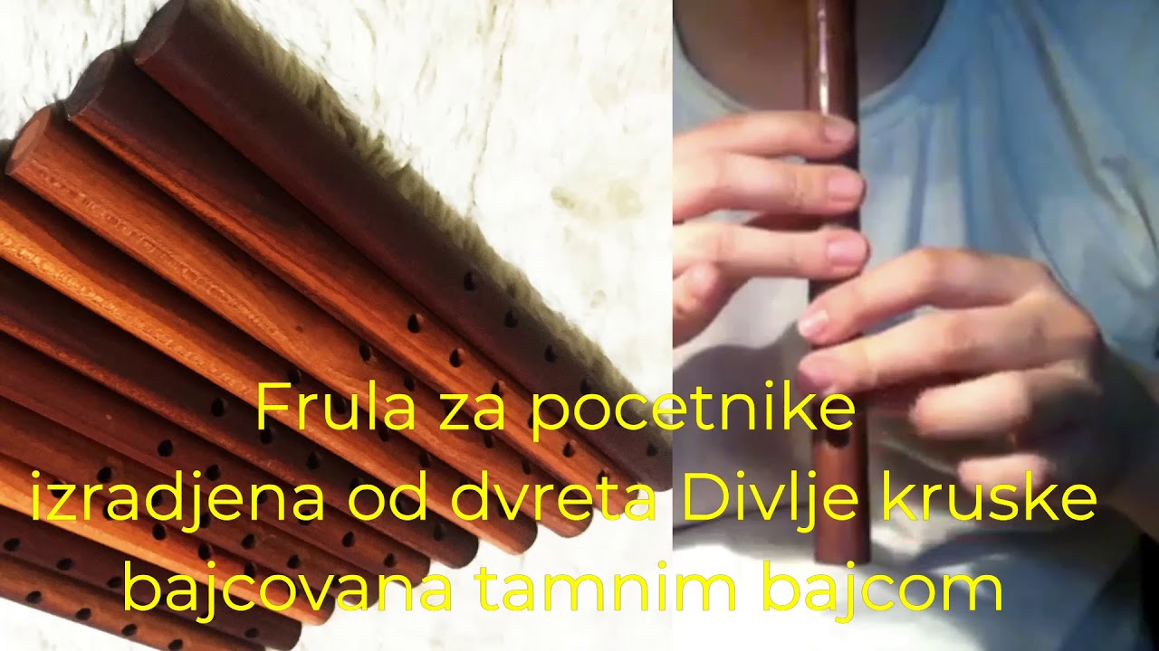 Frula DK Bajc po modelu Save Jeremica www.mix-musichouse.com - YouTube