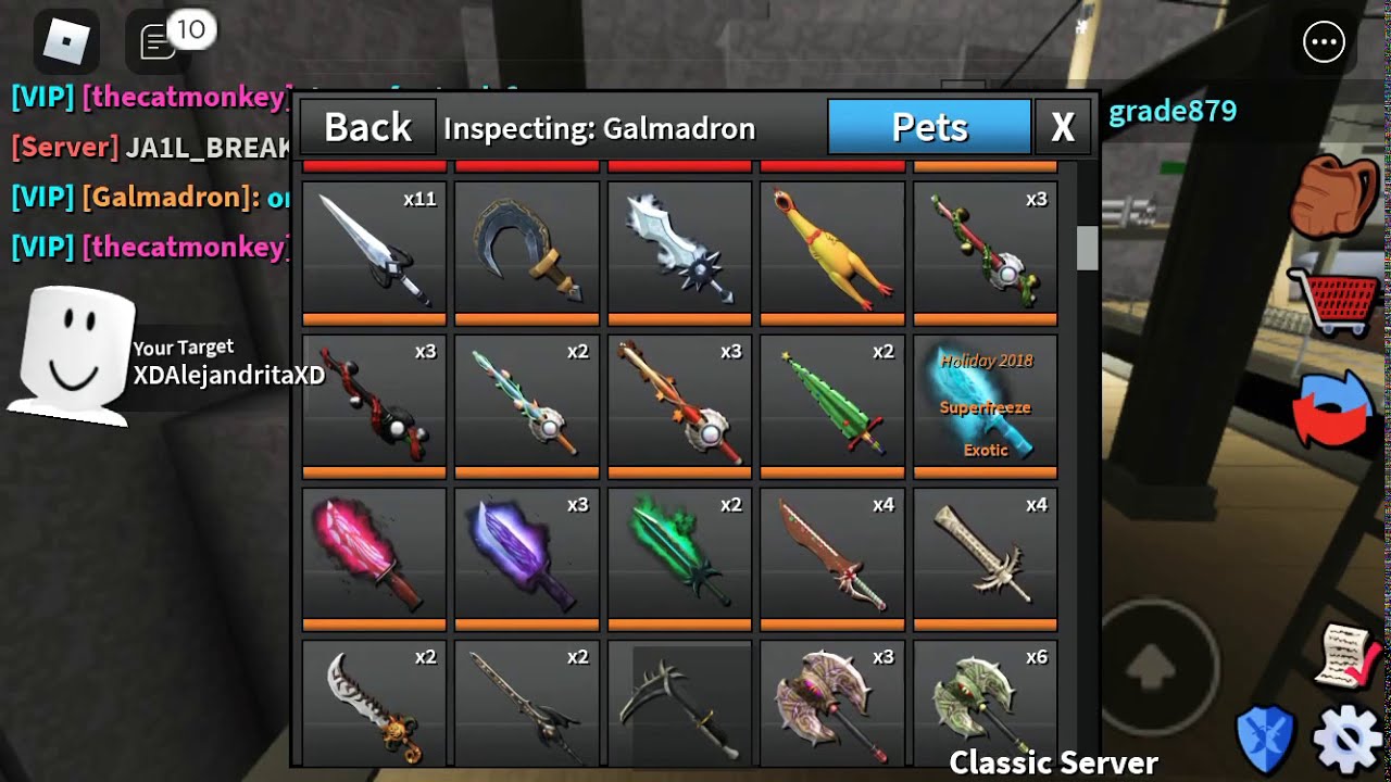 The best inventory in Roblox Assassin - YouTube