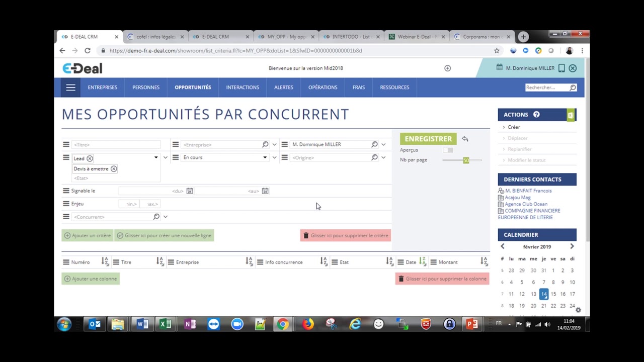 Webinar - Maîtrisez les fonctions de recherche dans E-Deal CRM - YouTube