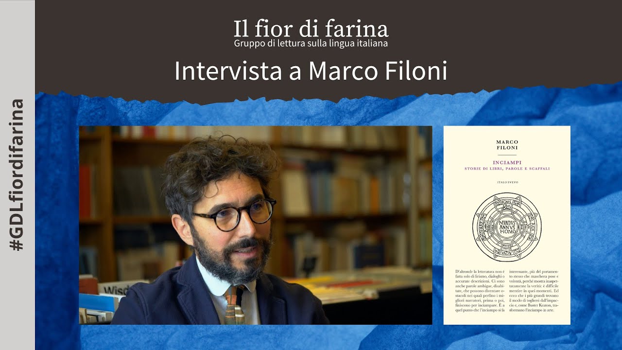 Intervista a Marco Filoni - Gruppo di lettura Il fior di farina - YouTube