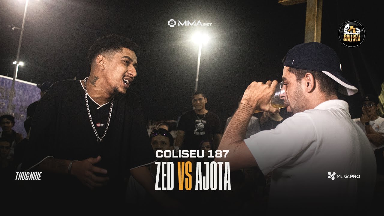 AJOTA (SP) X ZED - BATALHA DO COLISEU - EDIÇÃO 187 - YouTube