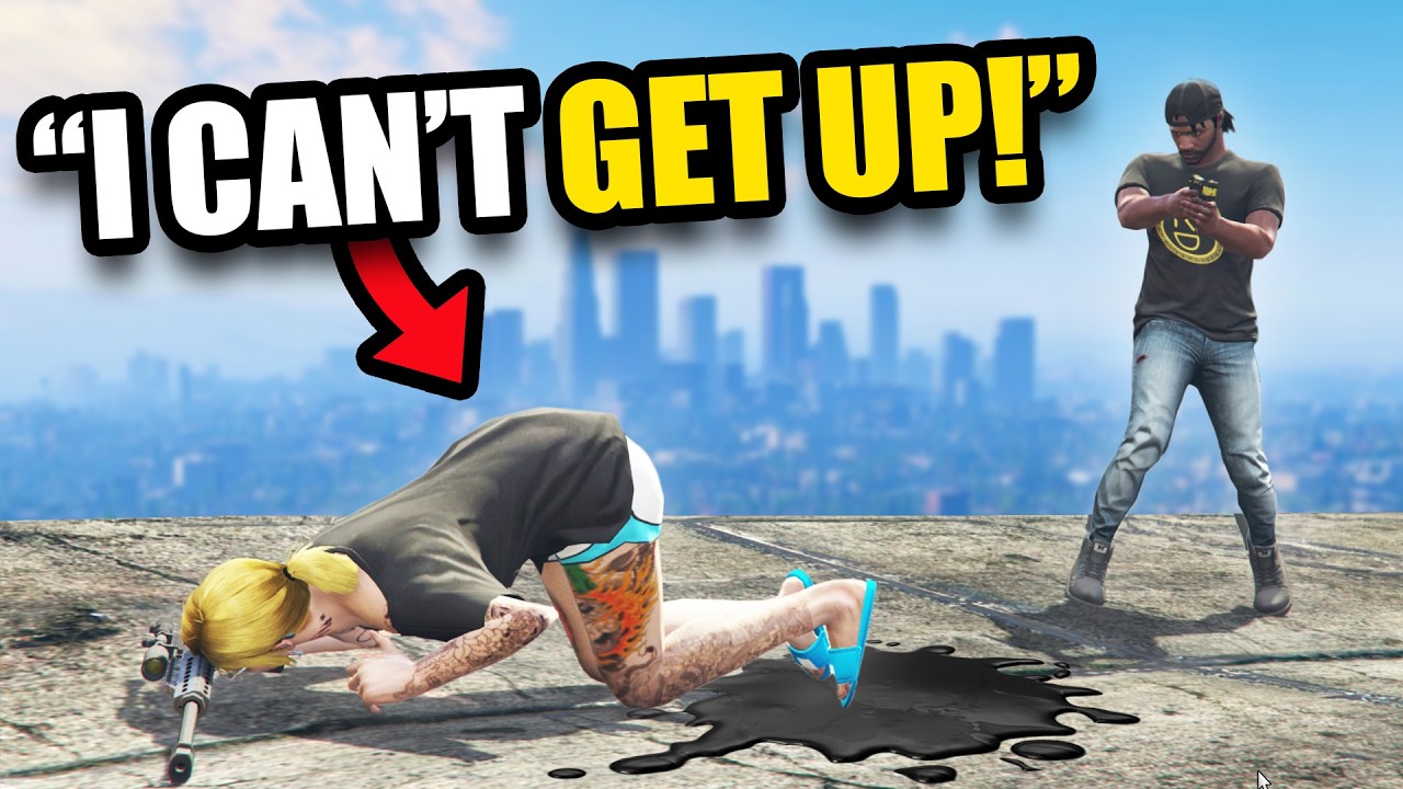 How To Troll People With Oil Slick Mines! | GTA 5 THUG LIFE #561 - YouTube