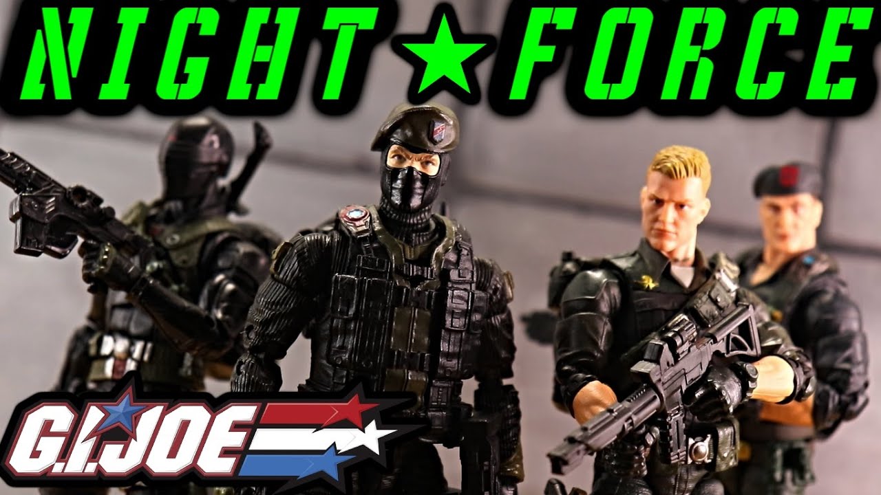 THE MOST EPIC GI JOE NIGHT FORCE CUSTOMS! - YouTube