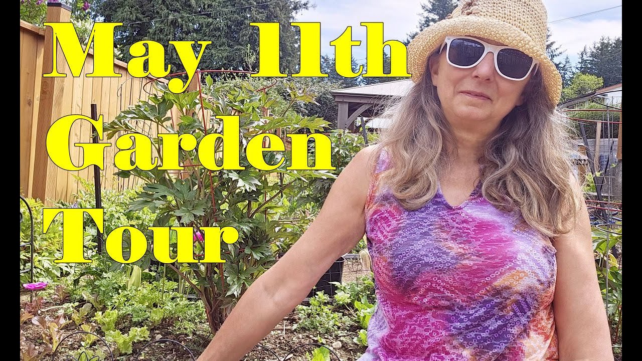 May 11th Tour – Evelyn M’s Tiny, Urban, Micro Flower Farm - YouTube