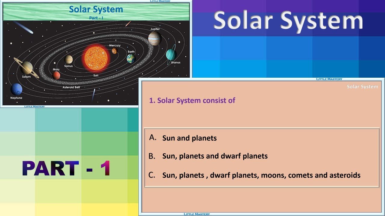 Solar System - Part 1 || Multiple Choice Questions #LittleMastery - YouTube