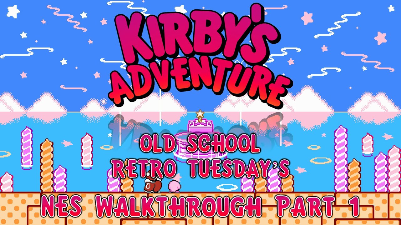 Kirby's Adventure NES Walkthrough Part 1 - YouTube