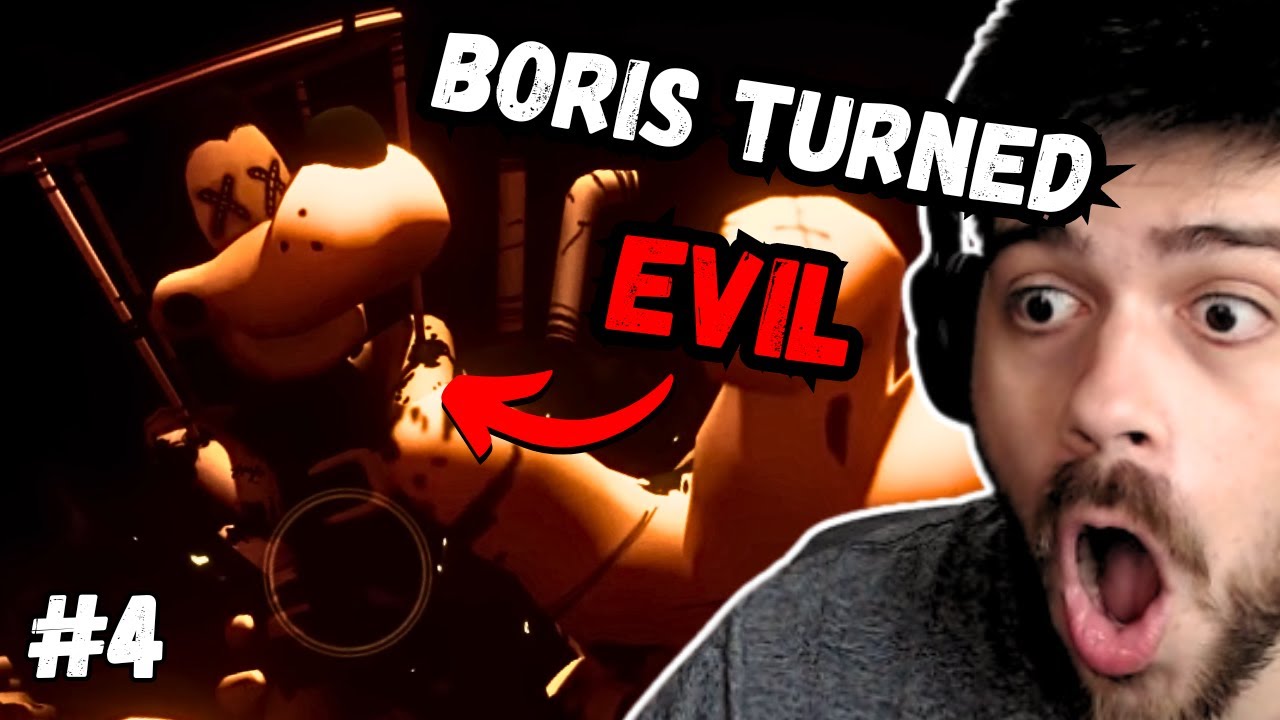 BORIS THE WOLF is different! | BENDY AND THE INK MACHINE - CHAPTER 4 ...
