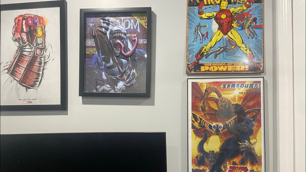 My Full Collection Of Comic Book/Pop Culture Posters - YouTube