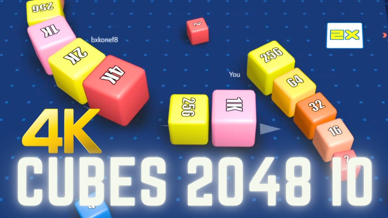 1k vs 4k cubes 2048.io Part 276 - YouTube