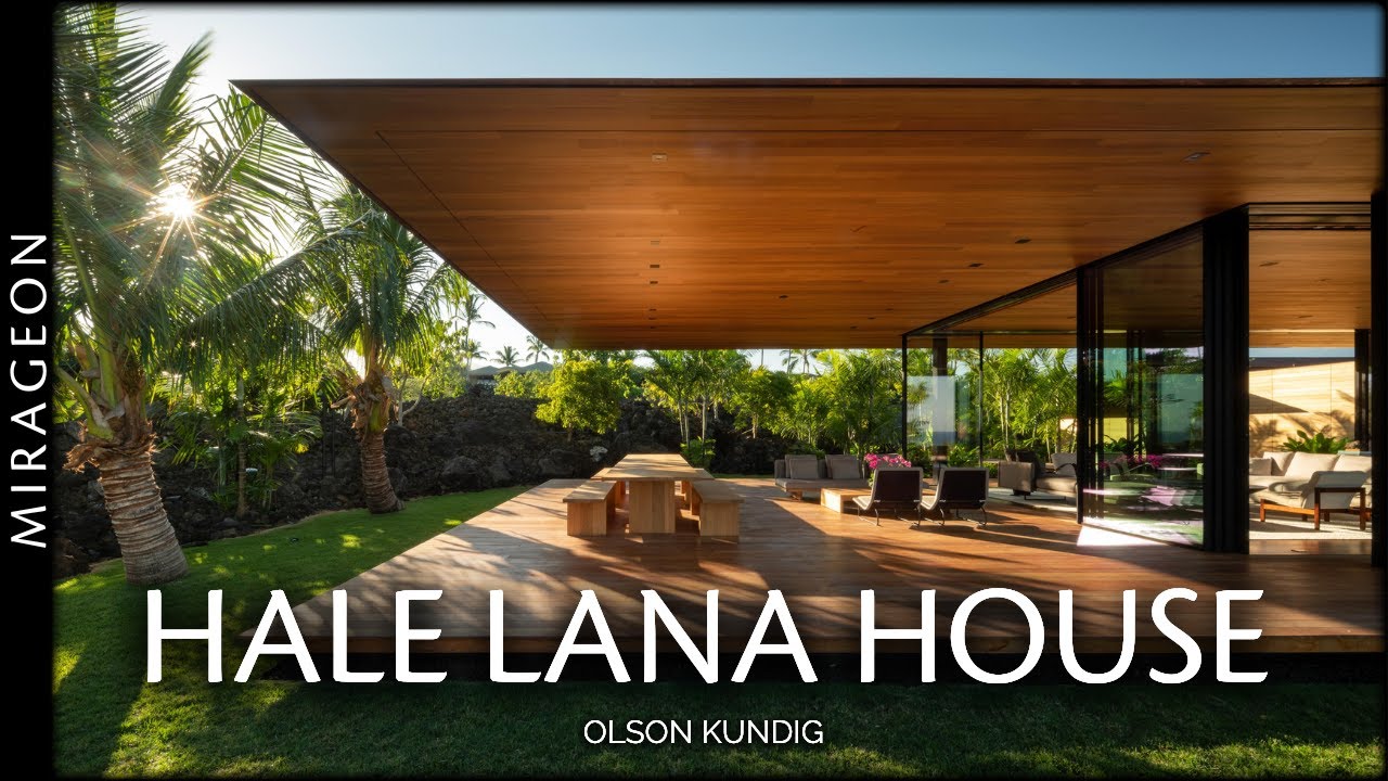 Floating Homes In Hawaii Olson Kundig's 'hale Lana' House In Hawaii